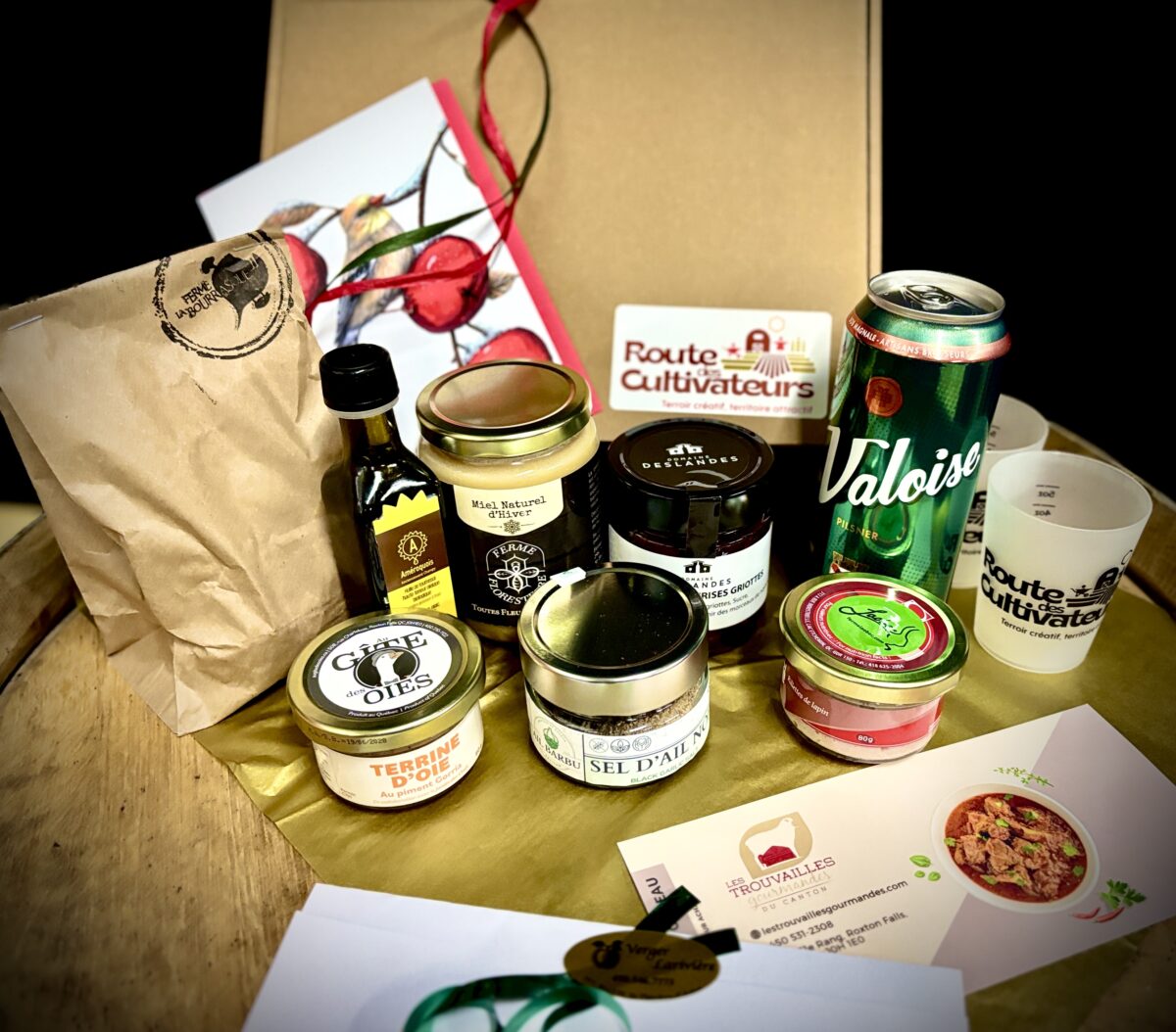 La MRC d’Acton lance les Boites de Noël de la Route des cultivateurs ...